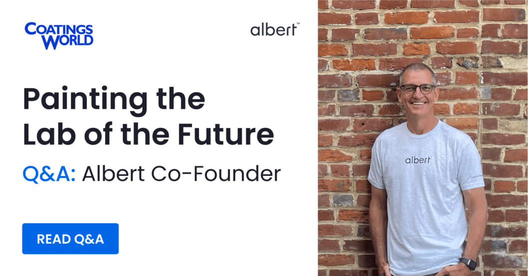 Coatings World Q&A with Albert Co-Founder - Albert Invent